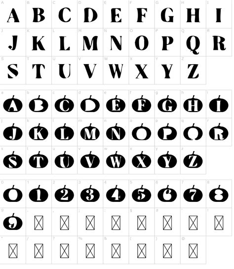 Pumpkin Type Halloween Font Download