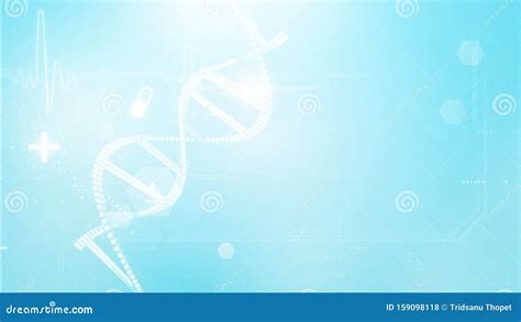 Structure Of The Dna Double Helix Animation Stock Illustration