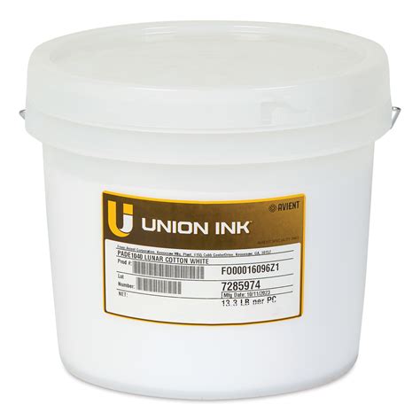 Union Maxopake Liberty Series Ink Gallon Lunar Cotton White BLICK Art Materials