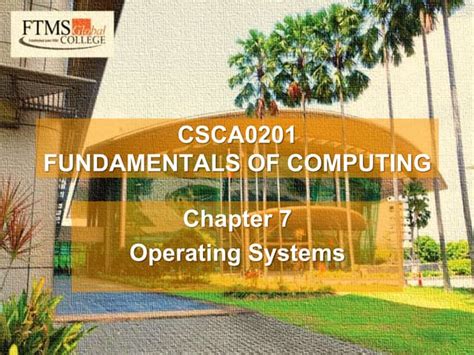 fundamentals of computing chapter 7 ppt