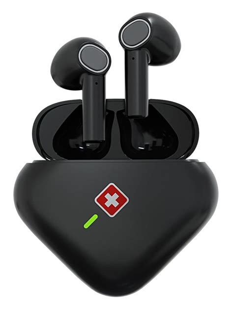 Buy Swiss Military Black Solid Pin Na Pods Earbuds Headphones For