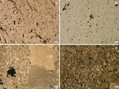 Metallographic Photograph Of Brass Etched With 3 Hydrochloric Acid