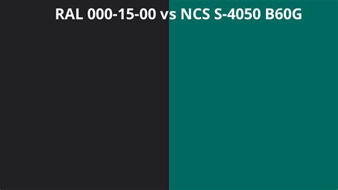 Ral 000 15 00 Vs Ncs S 4050 B60g Ral Colour Chart Uk