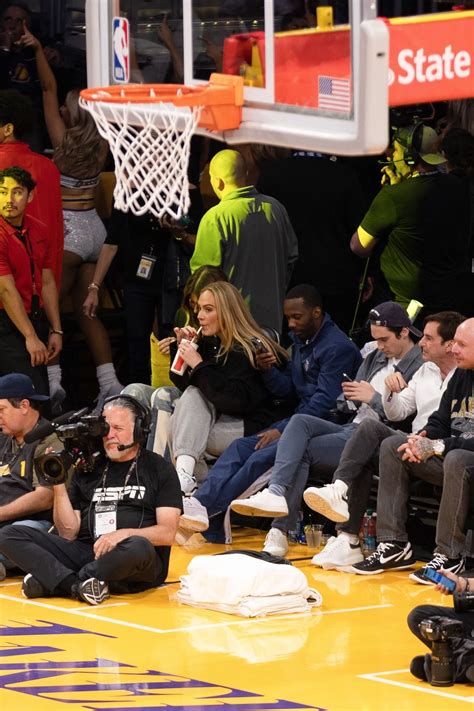 Adele And Rich Paul La Lakers Playoff Game In Los Angeles 05202023