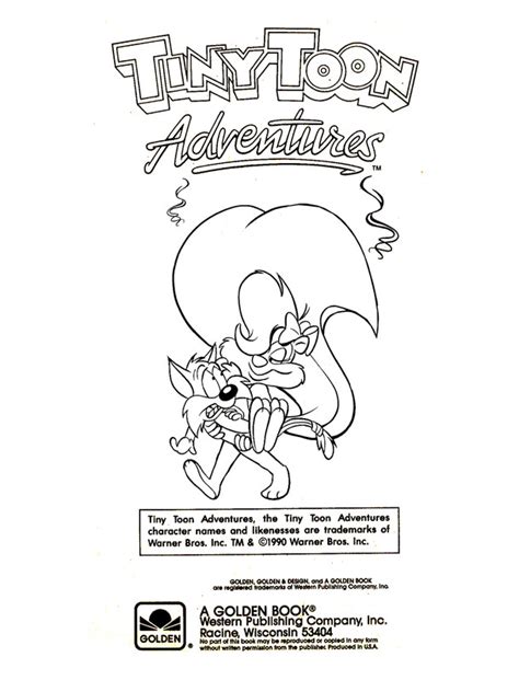 Tiny Toons Coloring Pages [2025]