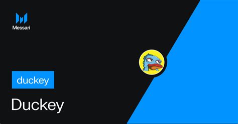 Duckey Price Duckey To Usd Research News And Fundraising Messari