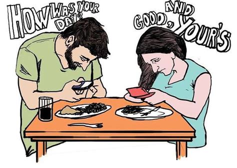 15 Phone Addiction Art Illustrations That Show How Much Our Lives Have