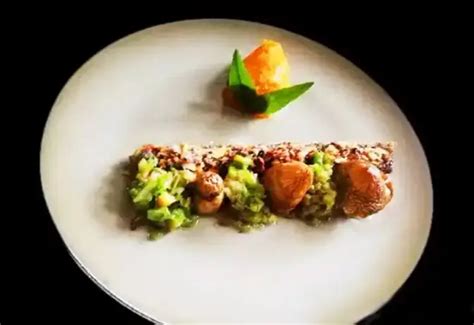 美食推荐：青花椒石板牛小排、鸡枞菌鱼皮金瓜泥、烀蹄海参制作