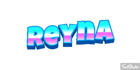 Reyna Name Animated  Logo Designs