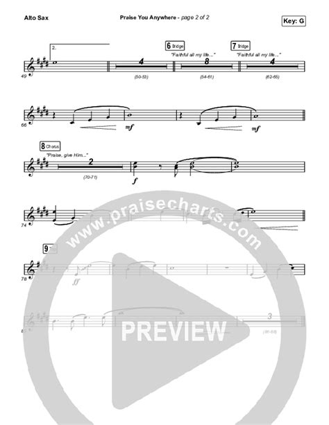 Praise You Anywhere Worship Choirsab Alto Sax Sheet Music Pdf
