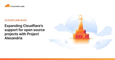 Expanding Cloudflares Support For Open Source Projects With Project Alexandria Cloudflare