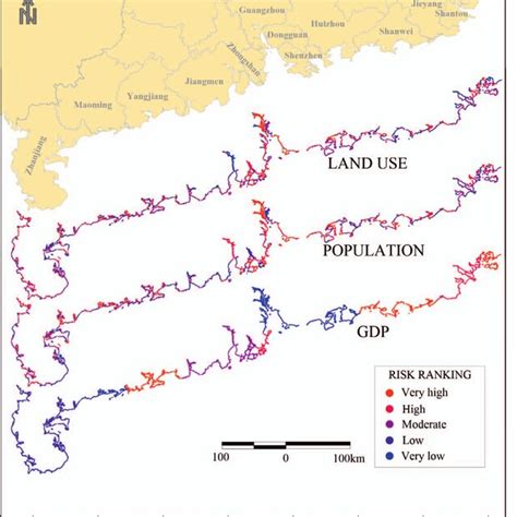 The Spatial Patterns Of Socio Economic Indicators Including Land Use