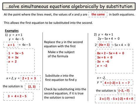 PPT Simultaneous Equations PowerPoint Presentation Free Download ID 2598006