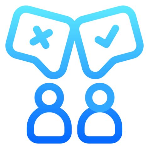 Argument Generic Gradient Icon