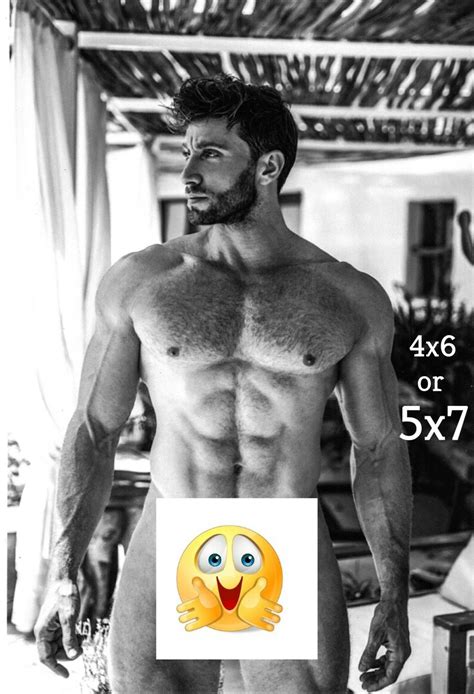 Davide Zongoli Nude Handsome Young Male Bodybuilder Gay Etsy