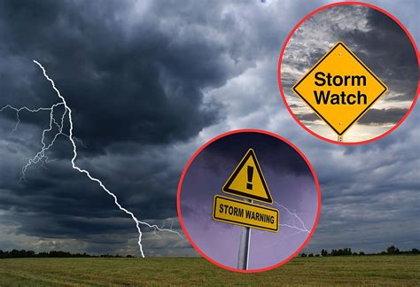Know The Difference Between Watch And Warning