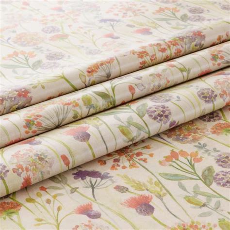By The Metre Watercolour Florals Oilcloth Dunelm