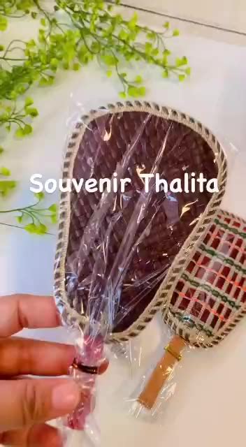 50pcs Plastic Packaging Pandan Fan Souvenir Shopee Philippines