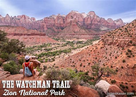 Hiking The Watchman Trail Zion National Park • James Kaiser