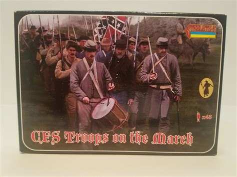 Antons Wargame Blog Strelets R Csa Infantry On The March Posted