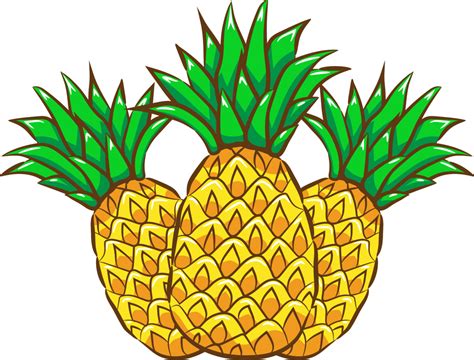 Pineapple Png Graphic Clipart Design 19614443 Png
