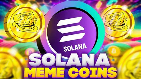 Top Trending Solana Based Meme Coins On Dextools Gme And Amc