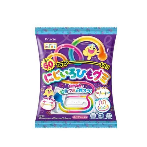 Get Kracie Foods Long Rainbow String Gummy Candy 18g 1 Each Delivered