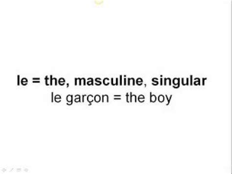 Definite Articles Le La L French Grammar Kwiziq French