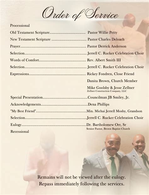 Obituary For Jerrell C Rucker By Angelic Affairs Llc Issuu