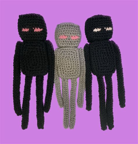 Ravelry Minecraft Enderman Pattern By Camp Crochet