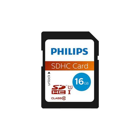 Philips Sd Sdhc Card 16gb Class 10 High Capacity Sd Sdhc Fm16sd45b 00