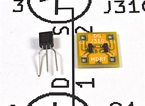 Dual Gate J310 Jfet Mostly Diy Rf