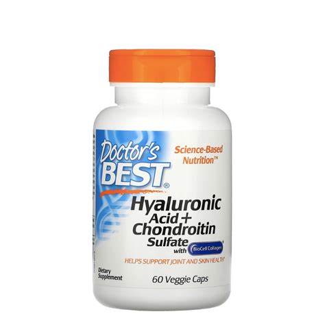 Hyaluronic Acid Chondroitin Sulfate Doctors Best Therastore