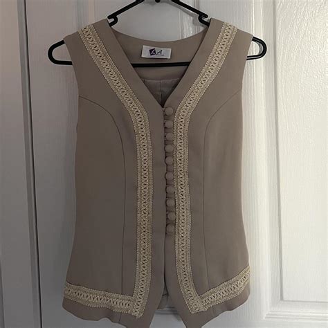 Vintage Vest Size 8 Depop Vintagevest Depop