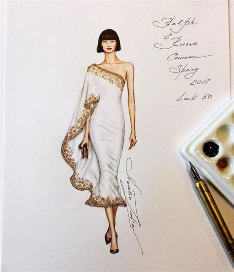 Designs Of Fashion Haute Couture Fashion Illustration Sketches Dresses Illustration Fashion