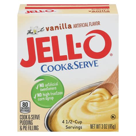 Save On Jell O Cook And Serve Pudding And Pie Filling Vanilla Order Online