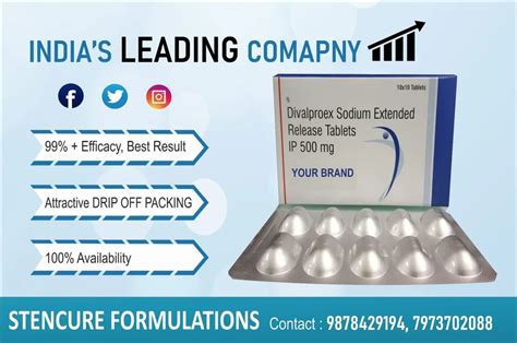 Divalproex Sodium 500 Mg Tablet At ₹ 150 Box Divalproex Sodium