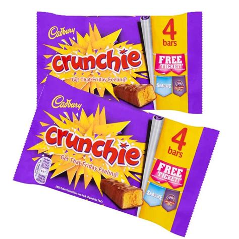 Cadbury Crunchie Multipack 10 Piece Box Planet Candy Ireland S