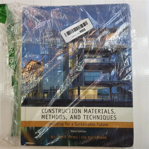 Cengage Construction Materials Methods Techniques 3rd Edition Spence