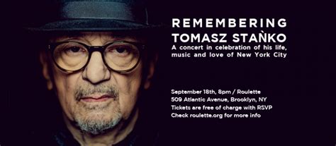 Remembering Tomasz Stańko Jazz Forum