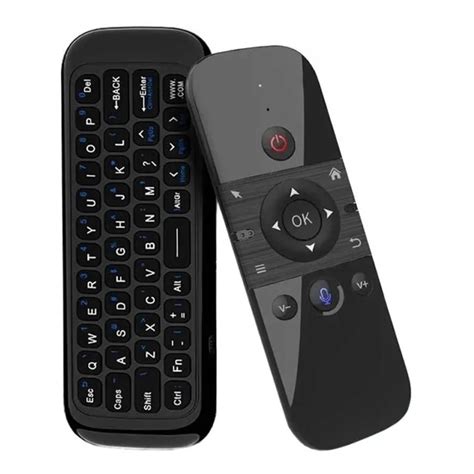 Controle Mini Teclado Air Mouse Sem Fio Giroscópio Google