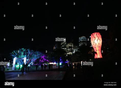 Pictured The Royal Botanic Garden Precinct Stock Photo Alamy