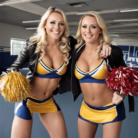 Cheerleader Lesbian Busty By Sandy11127 On Deviantart
