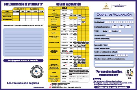 Honduras Carnet De Vacunacion 2020 240516 094501 Introducción A La