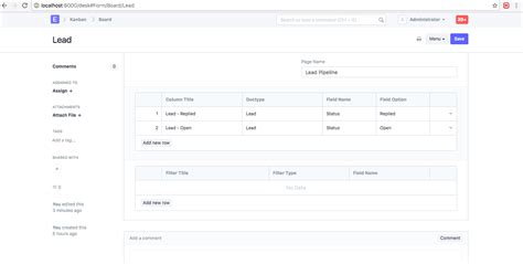 WIP Kanban View For Frappe 43 By Alec Ruizramon1 ERPNext