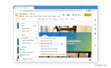 How To Save A PowerPoint Presentation As A PDF File