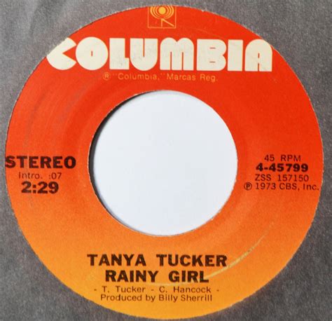 Tanya Tucker What S Your Mama S Name Rainy Girl VG Country 45 7