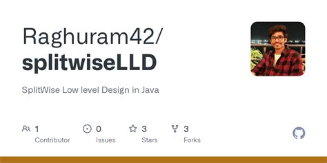 GitHub Raghuram42 SplitwiseLLD SplitWise Low Level Design In Java