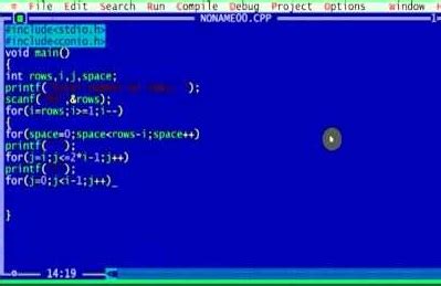 Wap To Print A Pattern Like