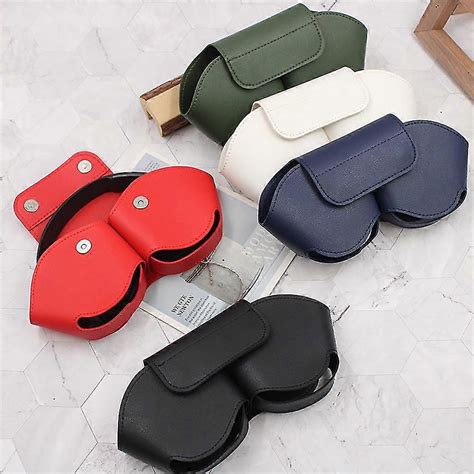 Headphone Leather Case Storage Case For Wireless Headphone Protective